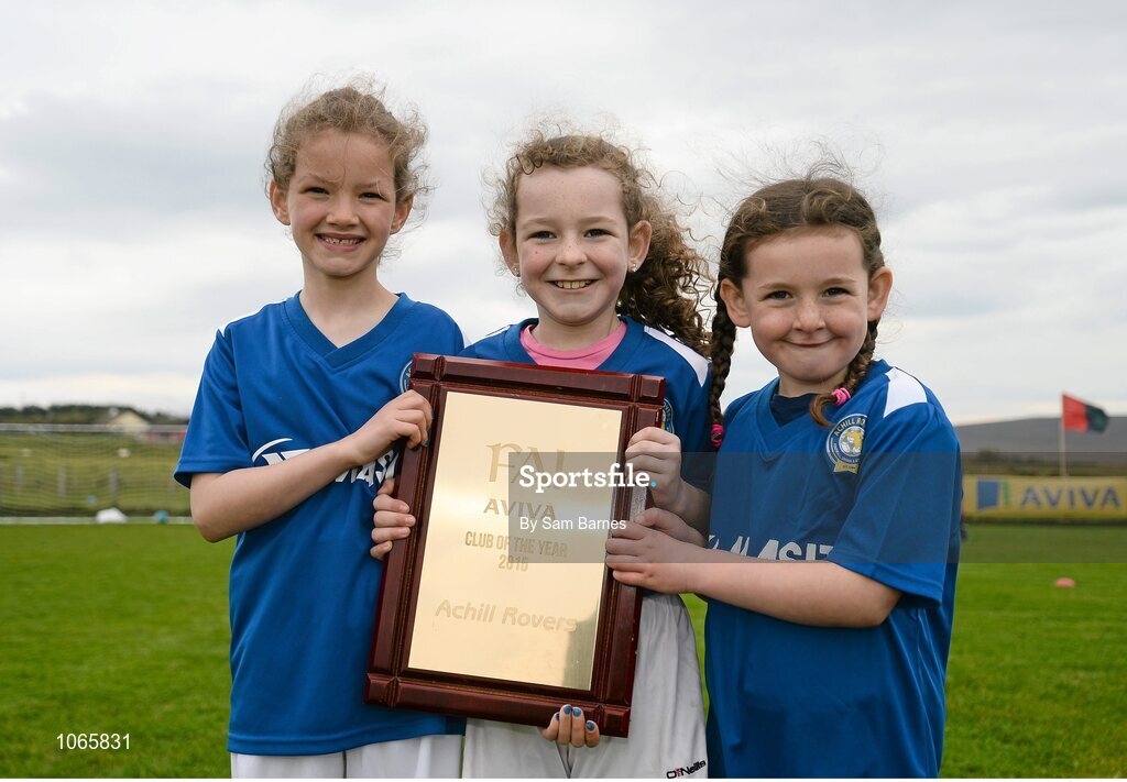 Sportsfile - Aviva Club of the Year Community Day with Achill Rovers ...