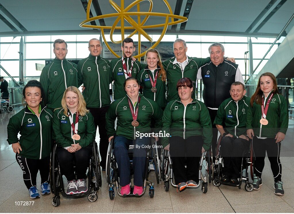 Sportsfile - Paralympics Ireland Team Homecoming from DOHA - 1072877