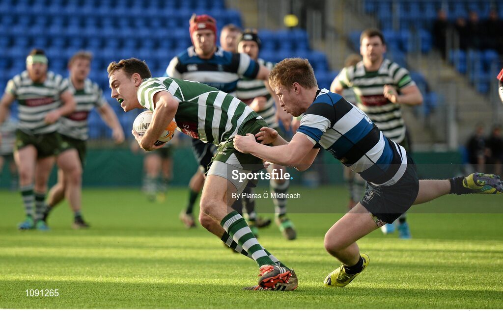 Sportsfile - Greystones RFC v Wanderers - Bank of Ireland Senior League ...