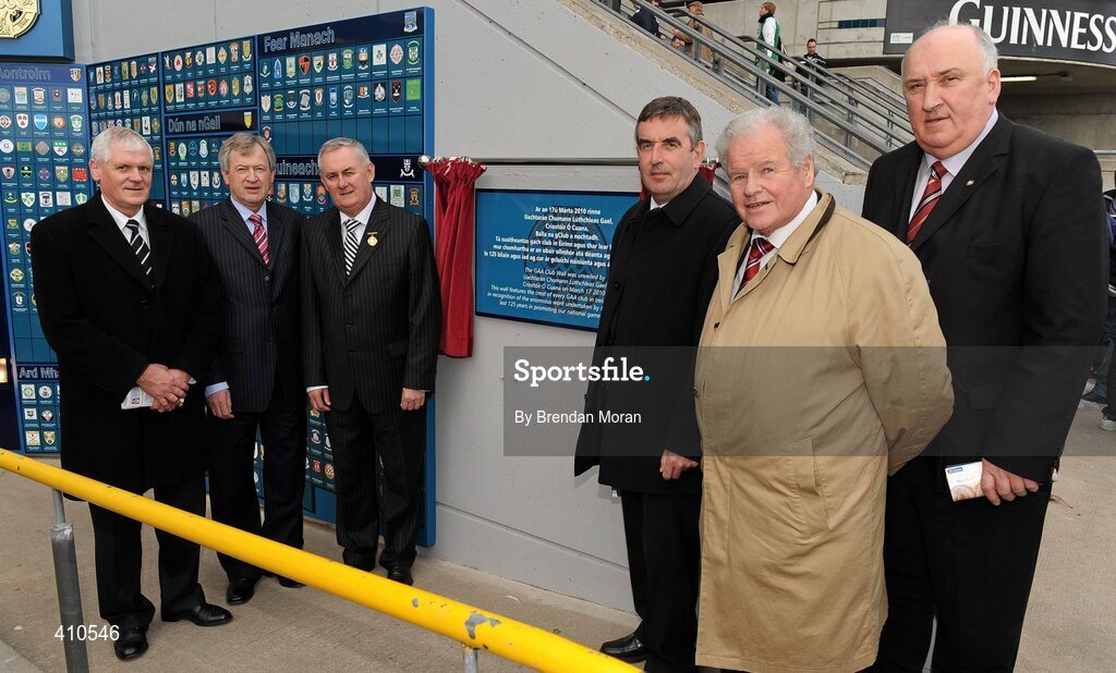 Sportsfile - Official Opening of the GAA Club Wall - 410546