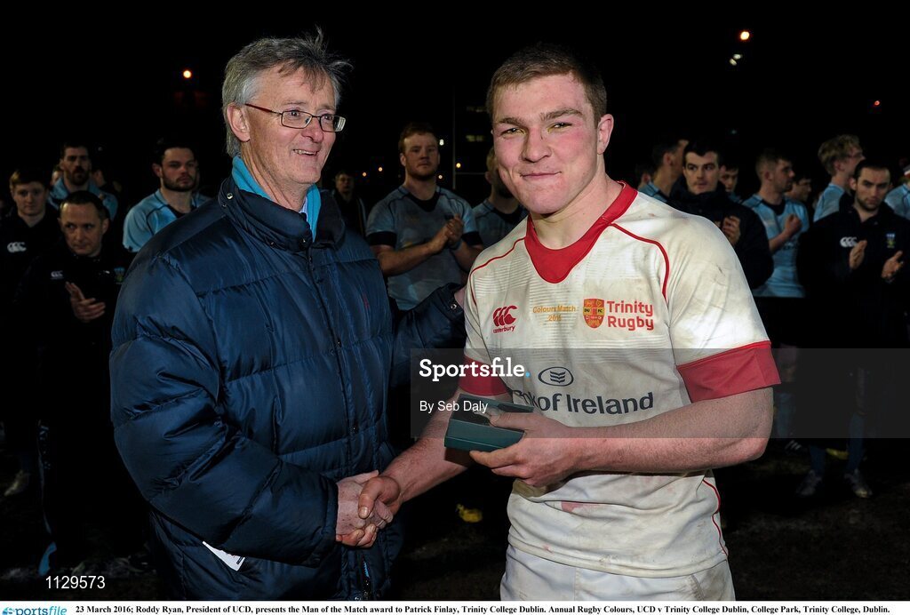 Sportsfile - UCD v Trinity College Dublin - Annual Rugby Colours - 1129573