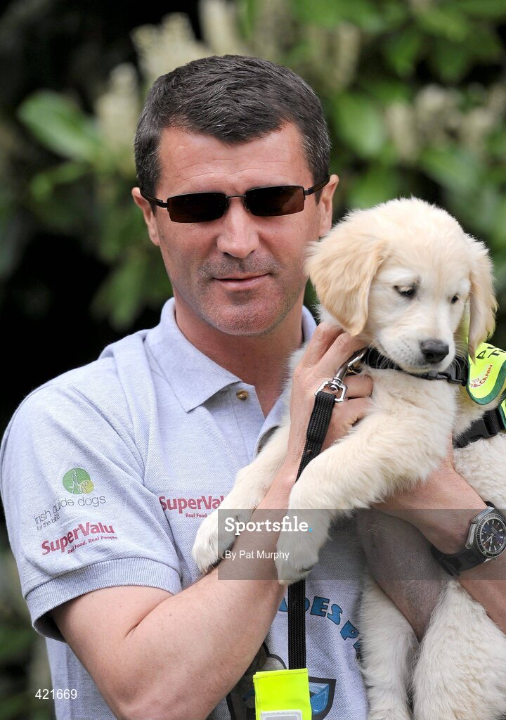 Sportsfile - Roy Keane and Irish Guide Dogs for the Blind (IGDB ...