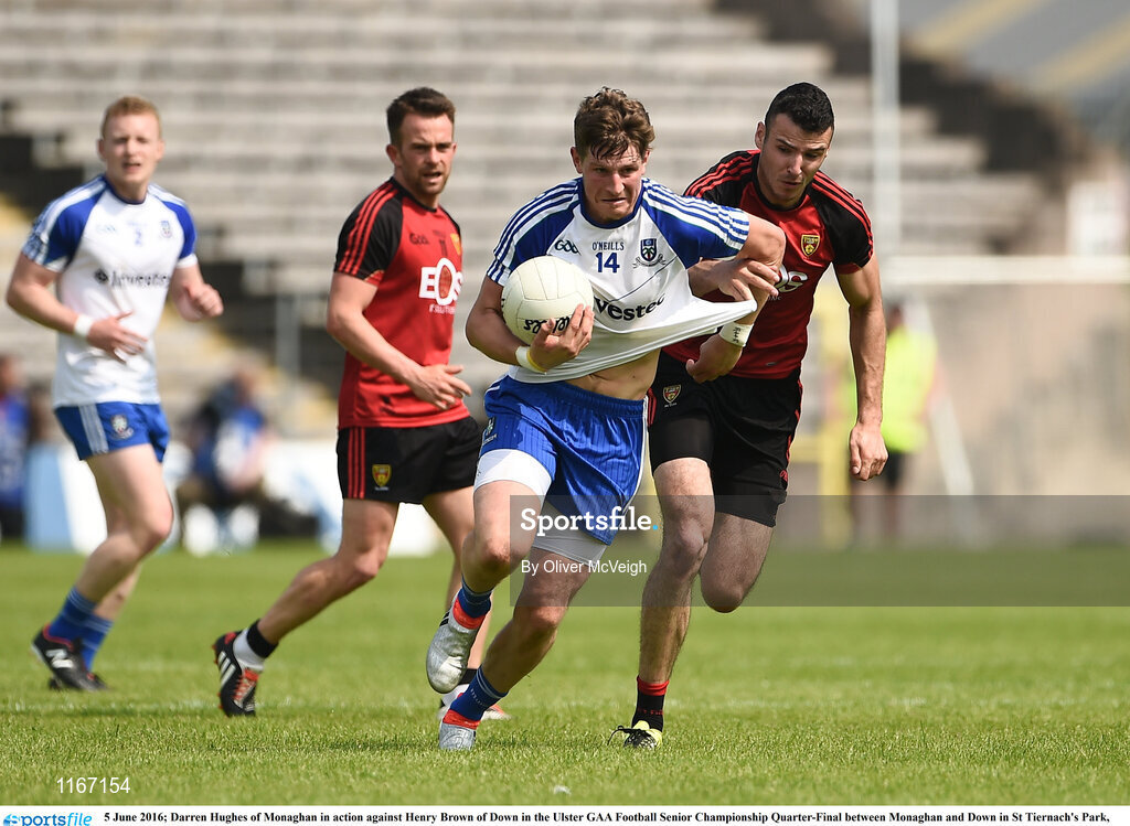 Sportsfile - Monaghan v Down - Ulster GAA Football Senior Championship ...