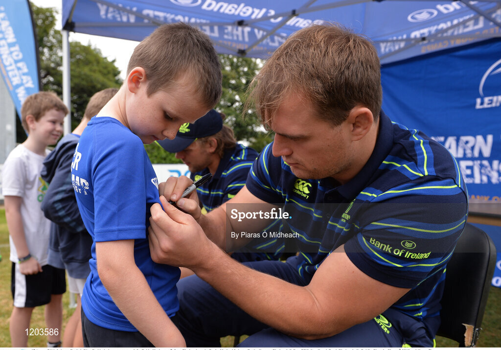 Sportsfile - Bank of Ireland Leinster Rugby Summer Camp - Blackrock ...
