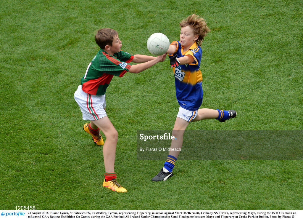 Sportsfile - INTO Cumann na mBunscol GAA Respect Exhibition Go Games at ...