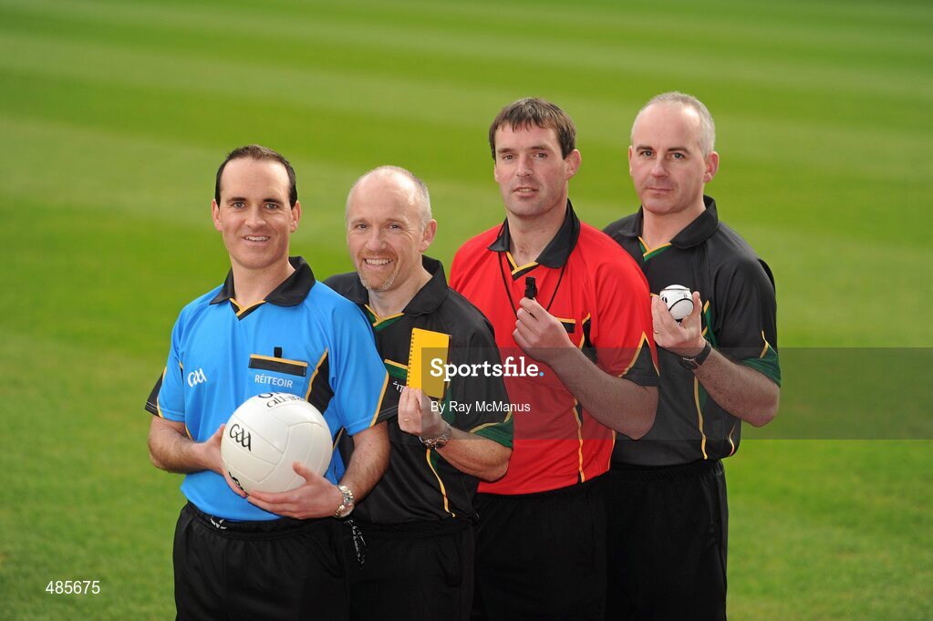 Sportsfile - GAA Introduce New Referee Attire - 485675