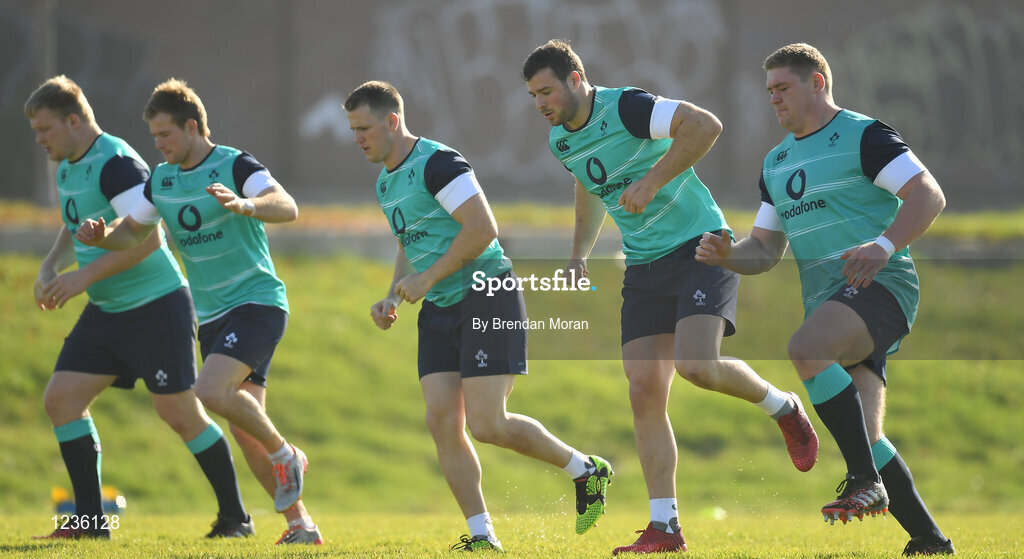 Sportsfile - Ireland Rugby Squad Training and Press Conference - 1236128