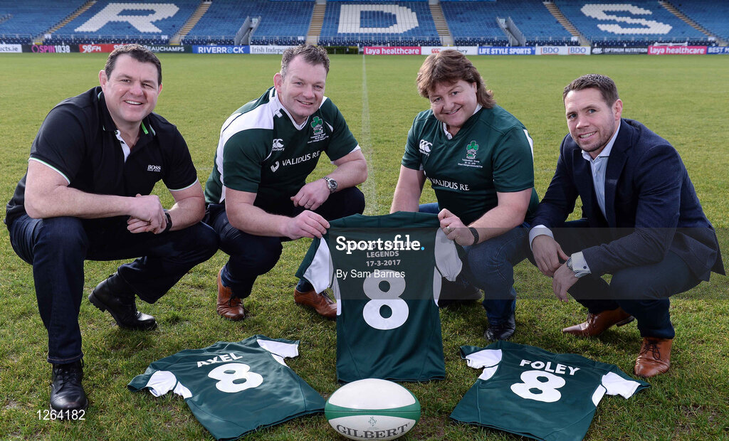 Sportsfile - Rugby Legends to Remember Anthony Foley - 1264182