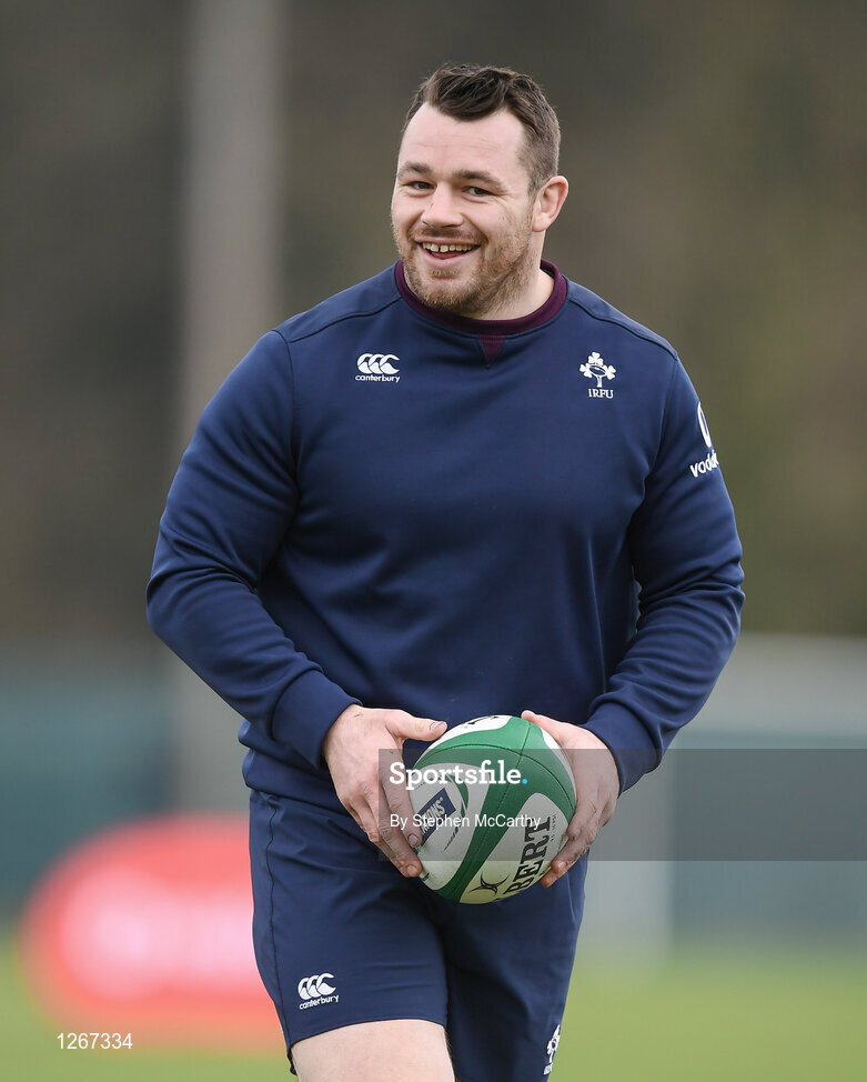 Sportsfile - Ireland Rugby Squad Training and Press Conference - 1267334