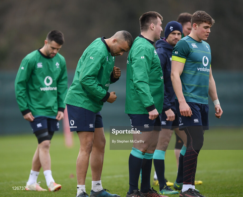Sportsfile - Ireland Rugby Squad Training and Press Conference - 1267375