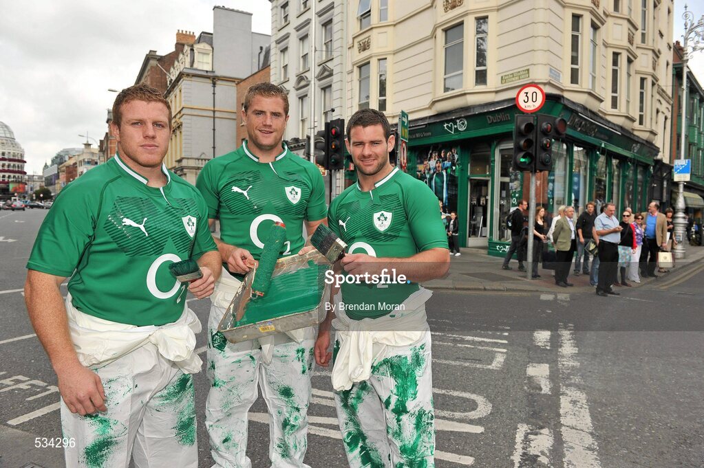 Sportsfile - Ireland Rugby Team Go All Green ahead of RWC warm-up games ...