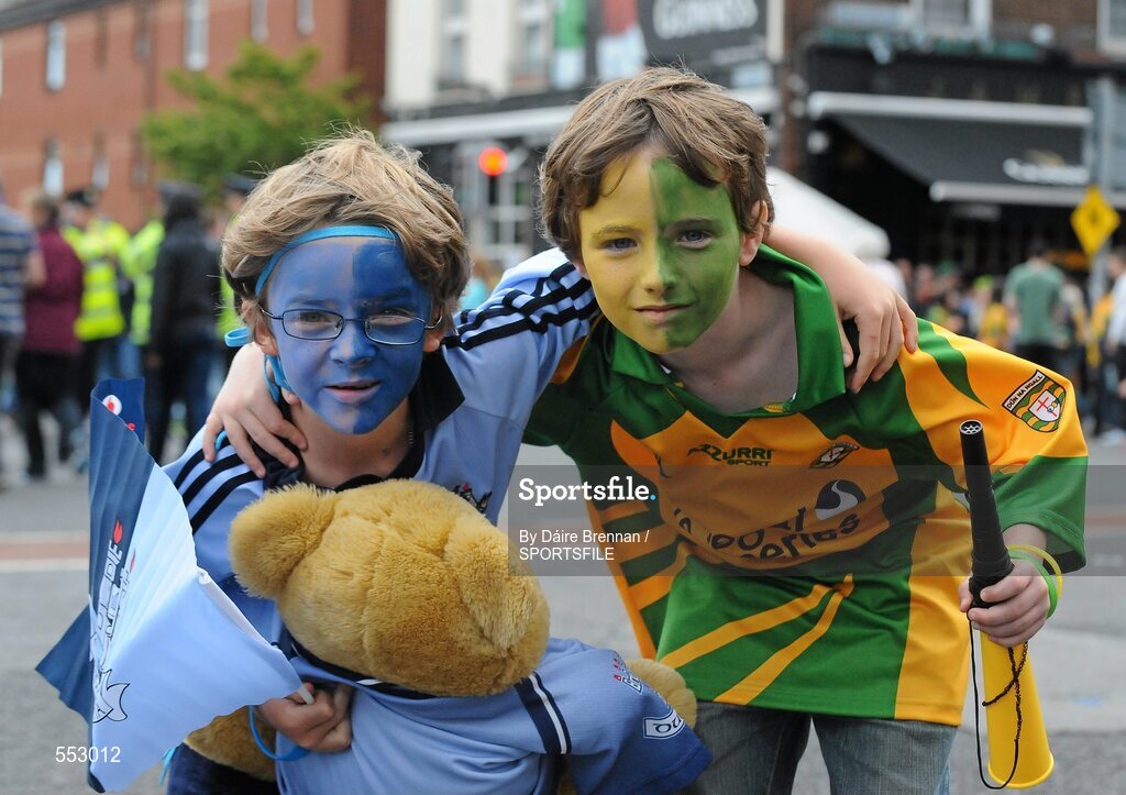 Sportsfile - Supporters at the GAA Football All-Ireland Championship ...
