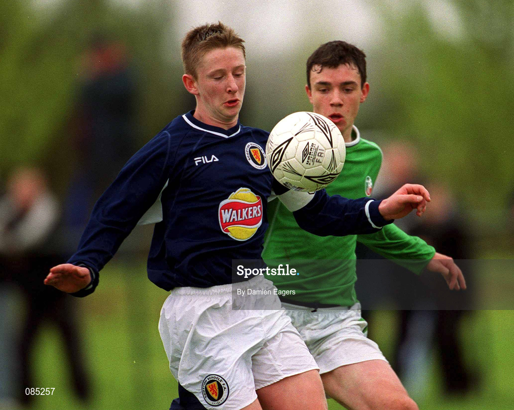 Sportsfile - Republic of Ireland v Scotland - Schoolboy U15 ...