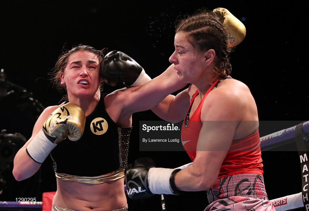 Sportsfile - Katie Taylor v Milena Koleva - Female Super Featherweight ...