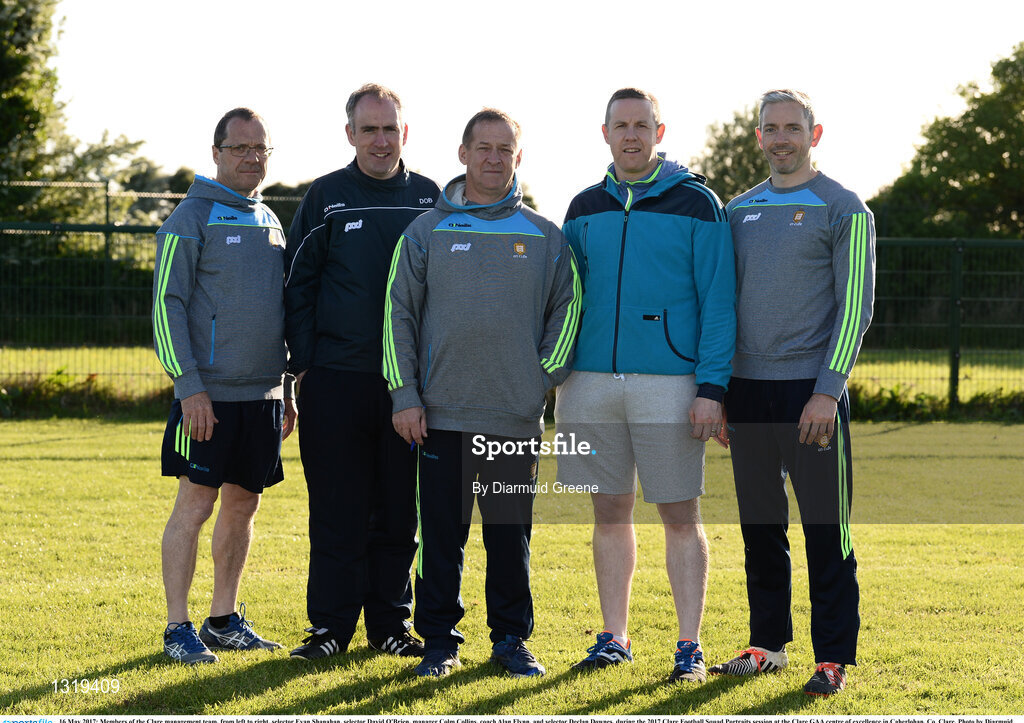 Sportsfile - Clare Football Squad Portraits 2017 - 1319409
