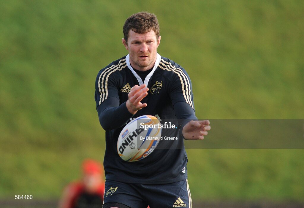 Sportsfile - Munster Rugby Squad Training - Tuesday 3rd January 2012 ...