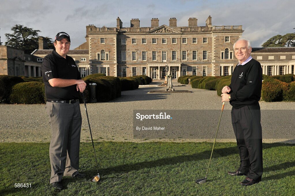 Sportsfile - Shane Lowry Unveils New Home at Carton House as he is ...
