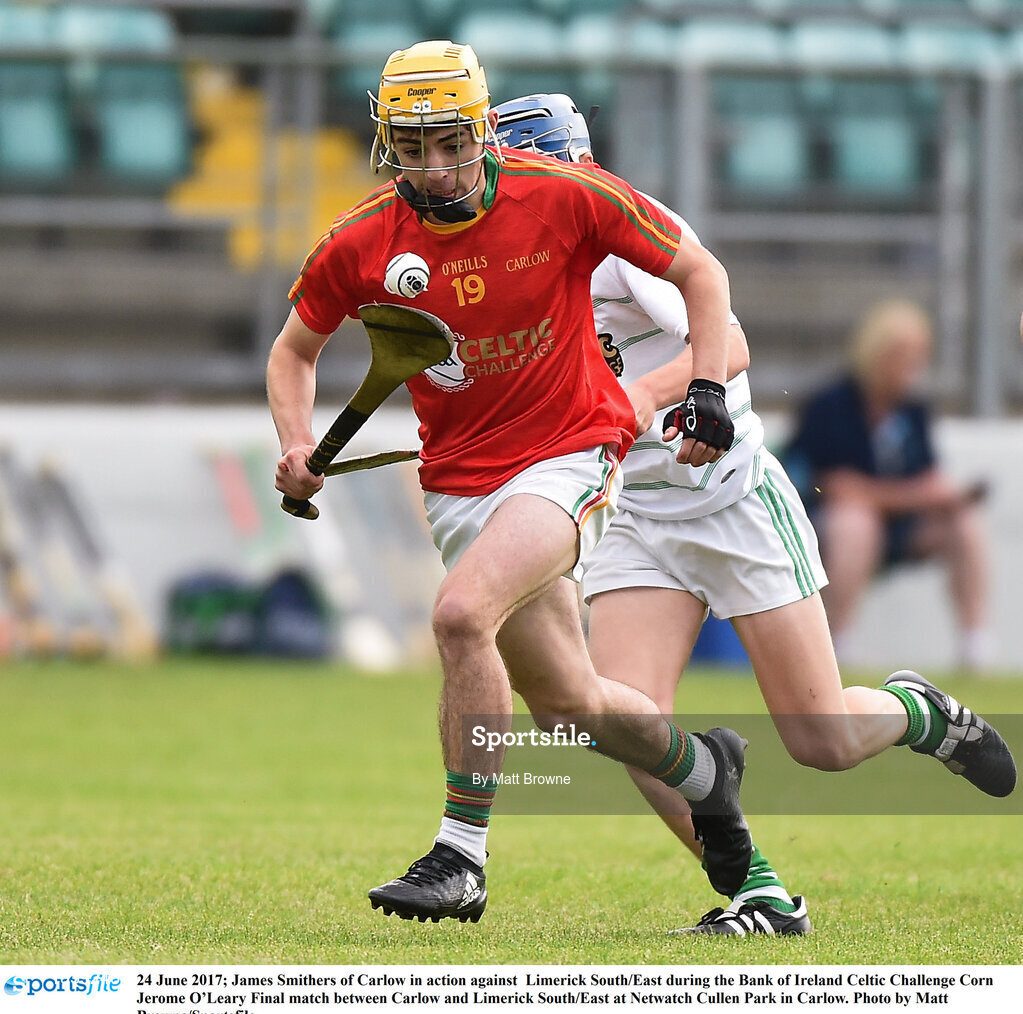 Sportsfile - Carlow v Limerick South/East - Bank of Ireland Celtic ...