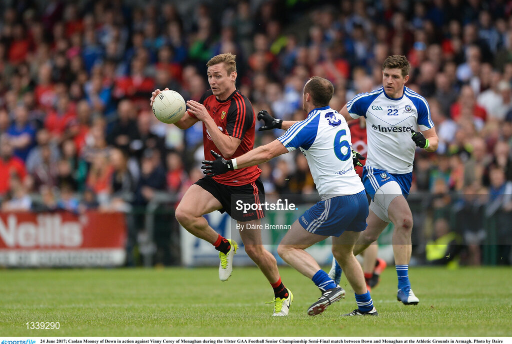 Sportsfile - Down v Monaghan - Ulster GAA Football Senior Championship ...