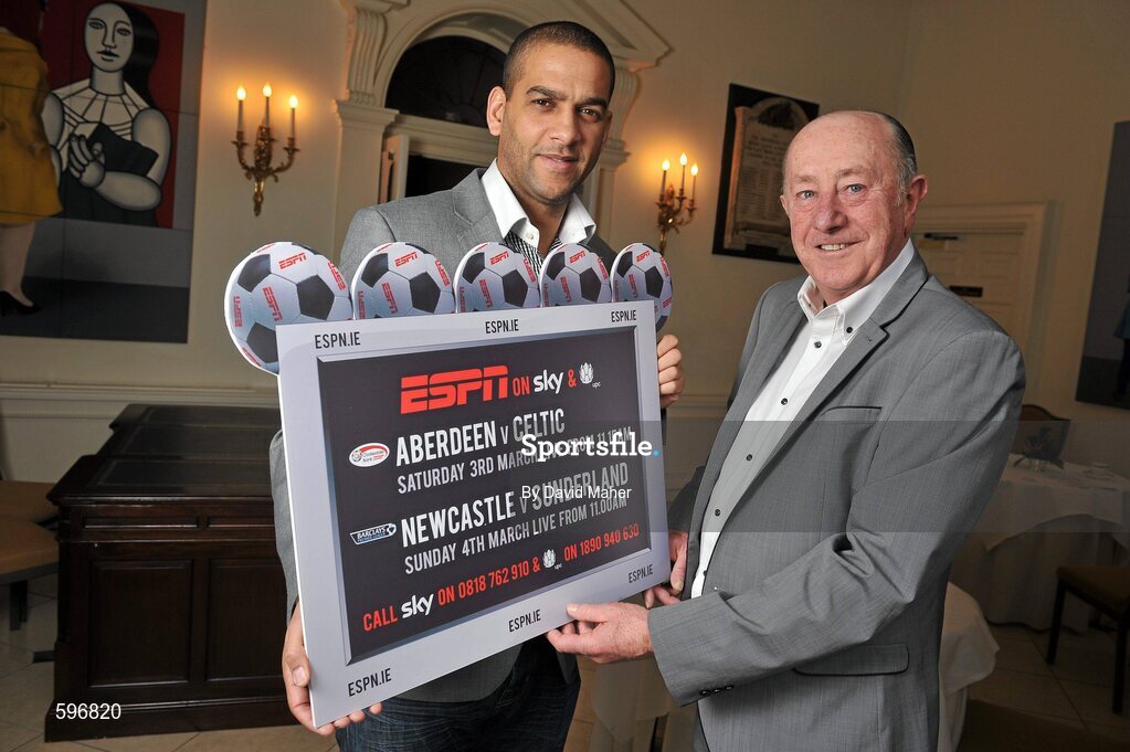 Sportsfile - Phil Babb and Mick Martin promote ESPN’s coverage of ...
