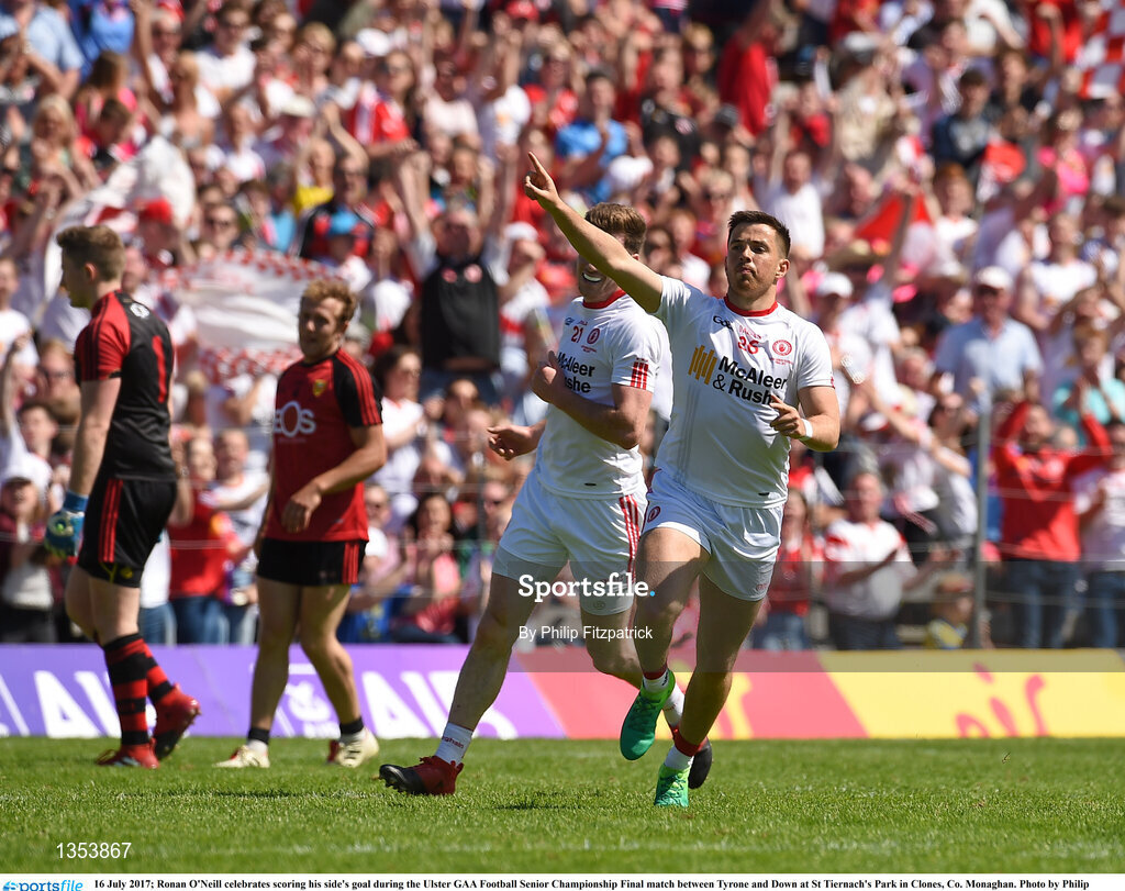 Sportsfile - Tyrone v Down - Ulster GAA Football Senior Championship ...