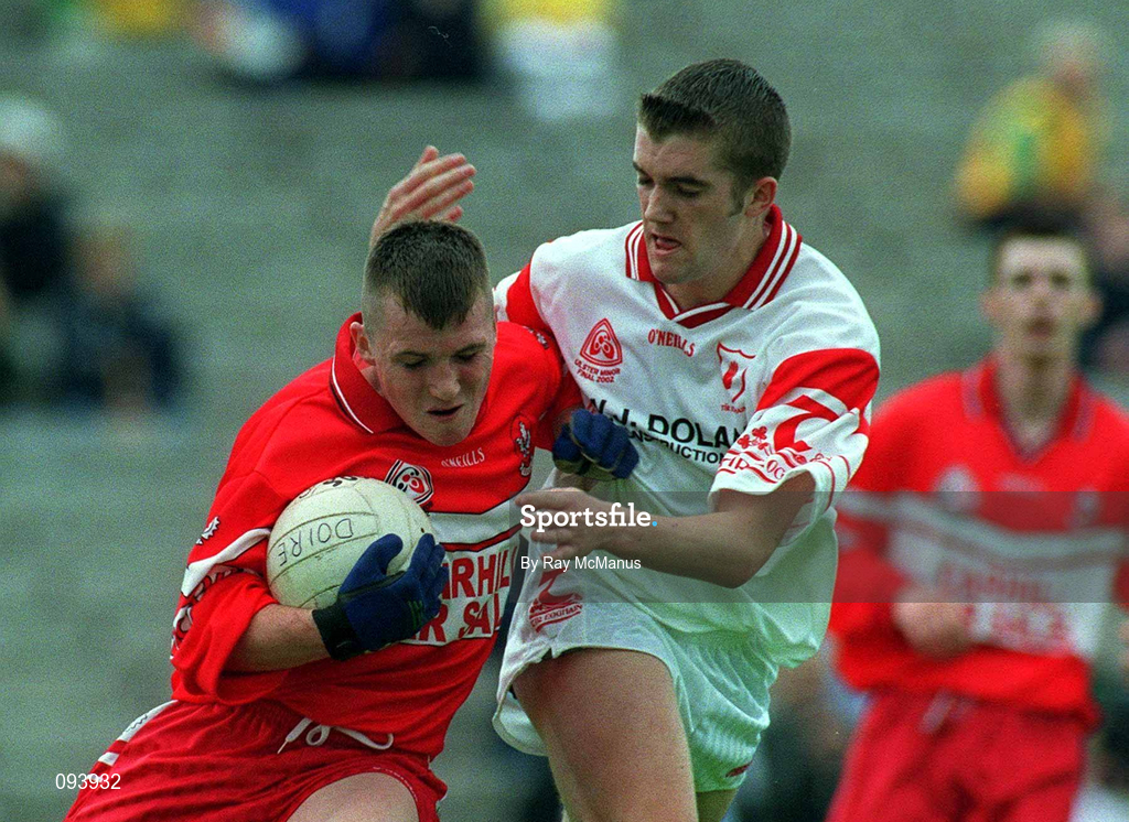 Sportsfile - Derry v Tyrone - Ulster Minor Football Championship Final ...