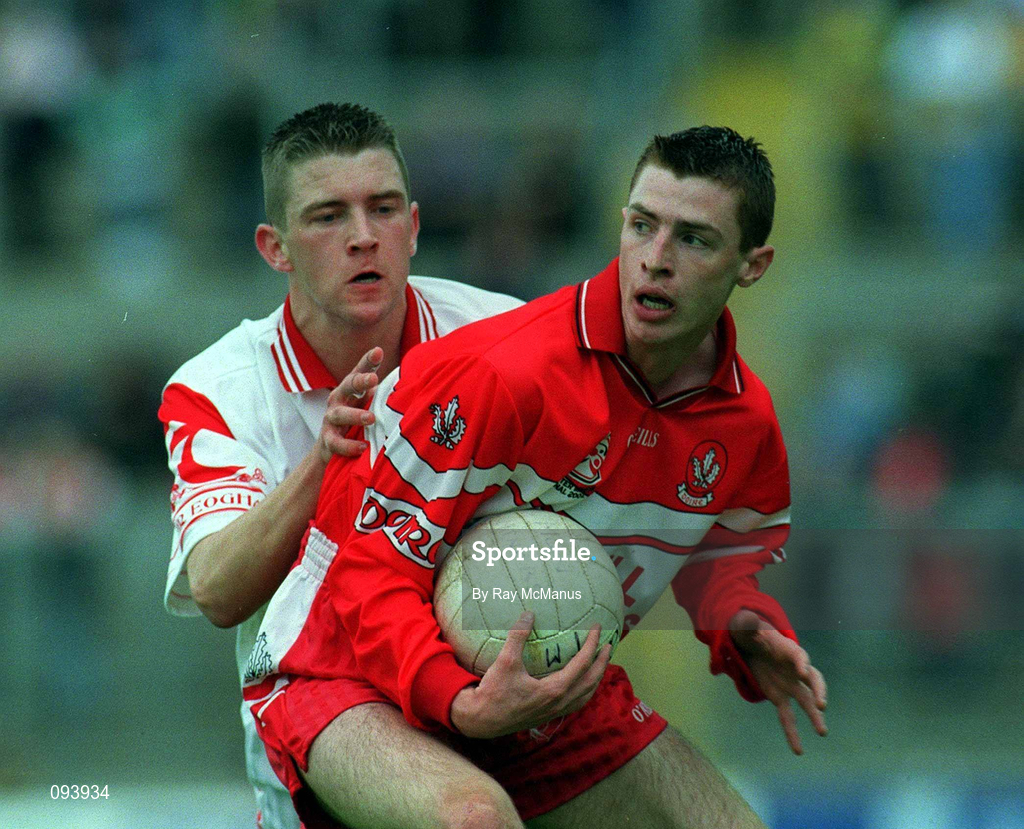 Sportsfile - Derry v Tyrone - Ulster Minor Football Championship Final ...
