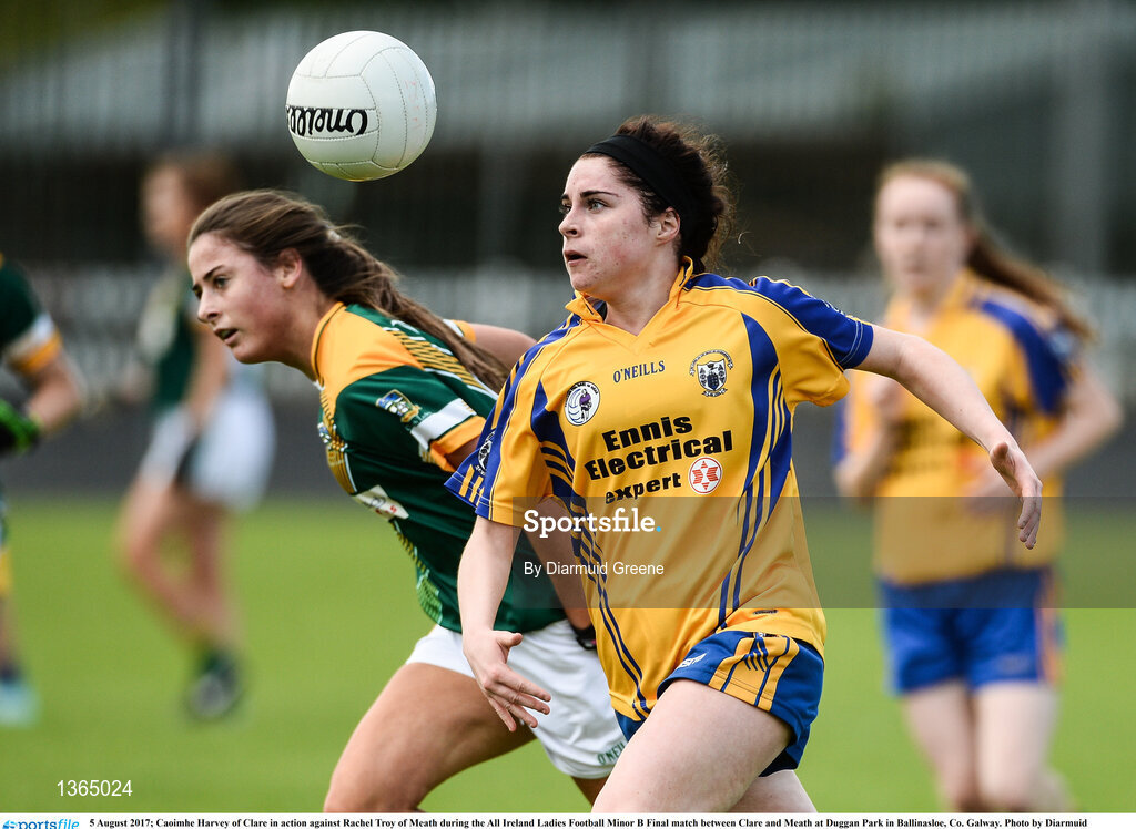 Sportsfile - Clare v Meath - All Ireland Ladies Football Minor B Final ...