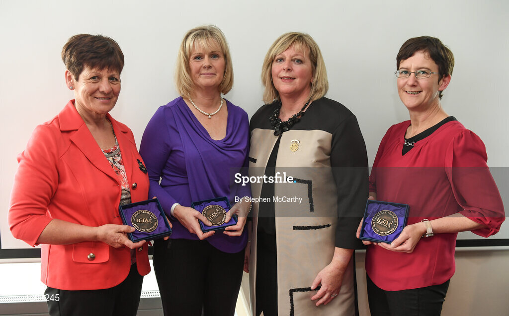 Sportsfile - Laois and Waterford Jubilee Teams from 1992 Ladies Senior ...