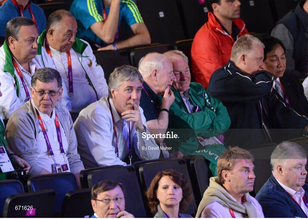 Sportsfile - London 2012 Olympic Games - Supporters at Boxing Tuesday ...