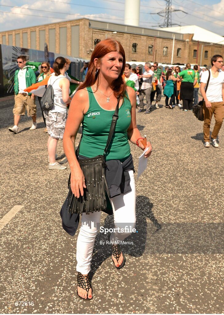 Sportsfile - London 2012 Olympic Games - Supporters at Boxing Thursday ...