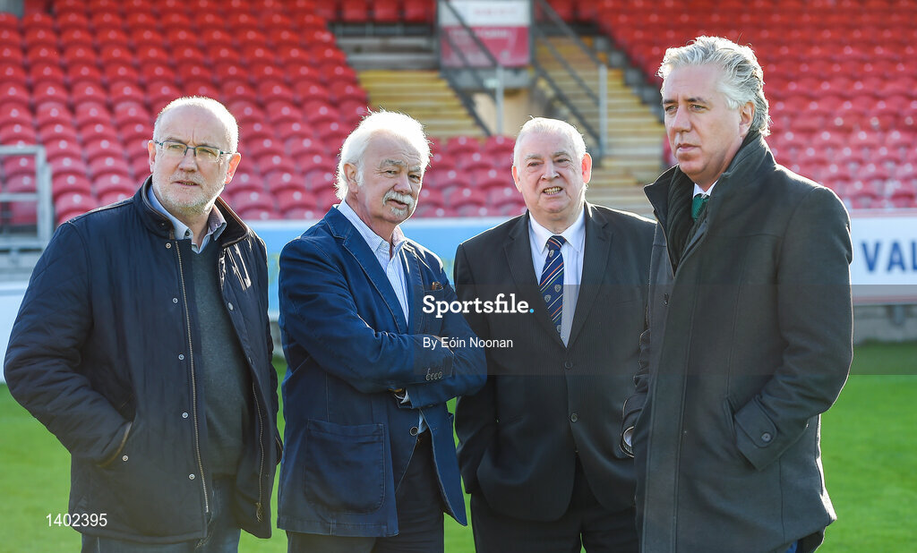 Sportsfile - FAI CEO John Delaney visits Turners Cross after Storm ...