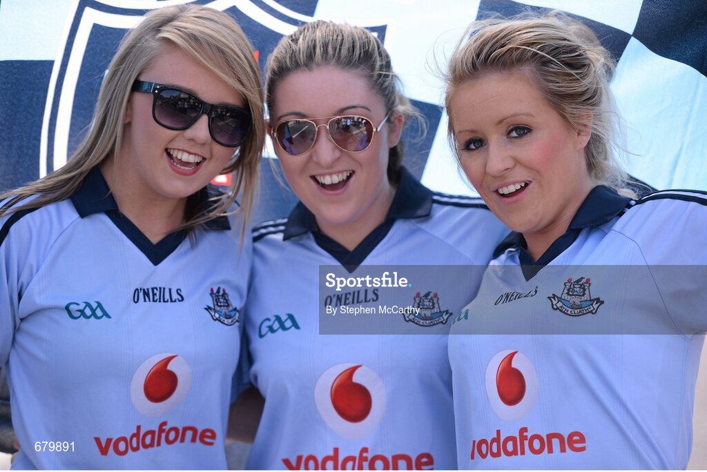 Sportsfile - Supporters at Dublin v Mayo - GAA Football All-Ireland ...