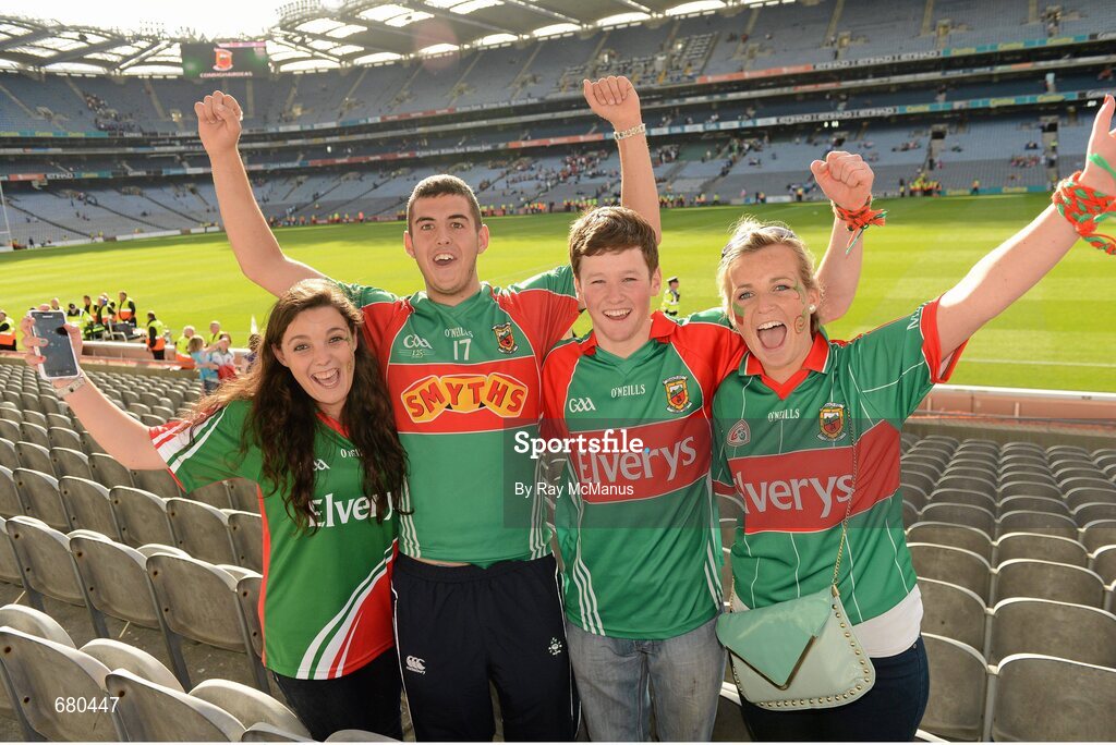 Sportsfile - Supporters at Dublin v Mayo - GAA Football All-Ireland ...