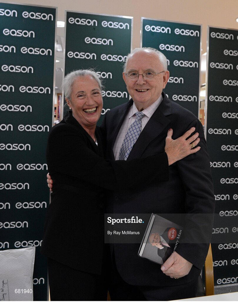 Sportsfile - Jimmy Magee Book Signing - Easons, O'Connell Street ...
