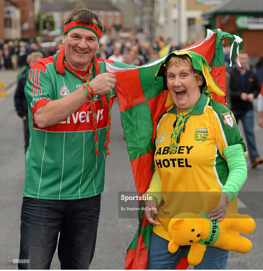 Sportsfile - Supporters at GAA Football All-Ireland Championship Finals ...
