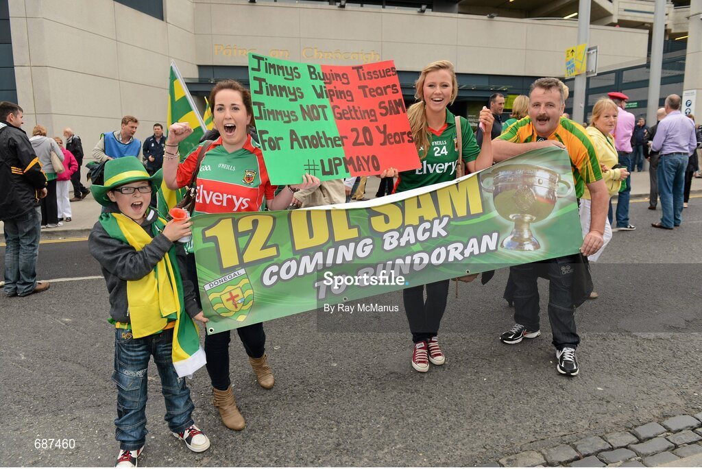 Sportsfile - Supporters at GAA Football All-Ireland Championship Finals ...