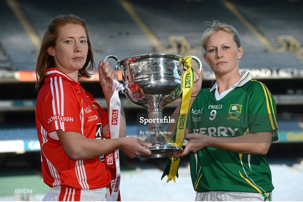 Sportsfile - 2012 TG4 All-Ireland Ladies Football Final Captain's Day ...