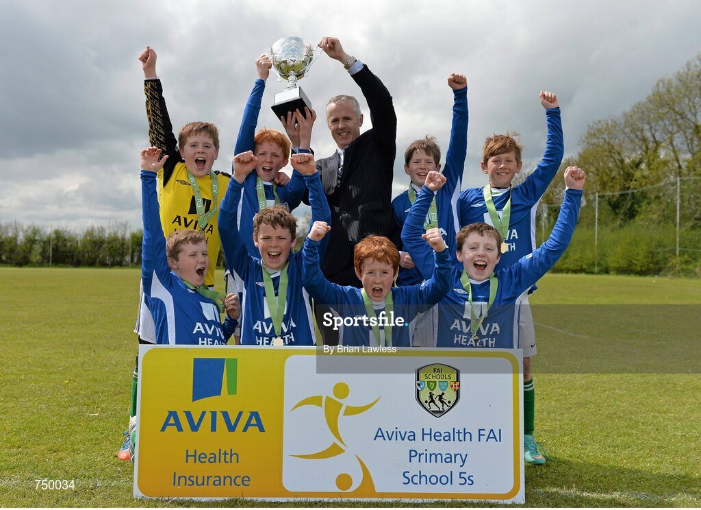 Sportsfile - Aviva Health FAI Primary School 5's - Leinster Finals - 750034